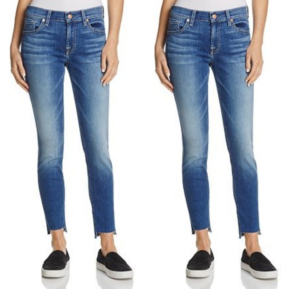 7 For All Mankind | Jeans | 7fam The Ankle Skinny Sz 26 | Poshmark
